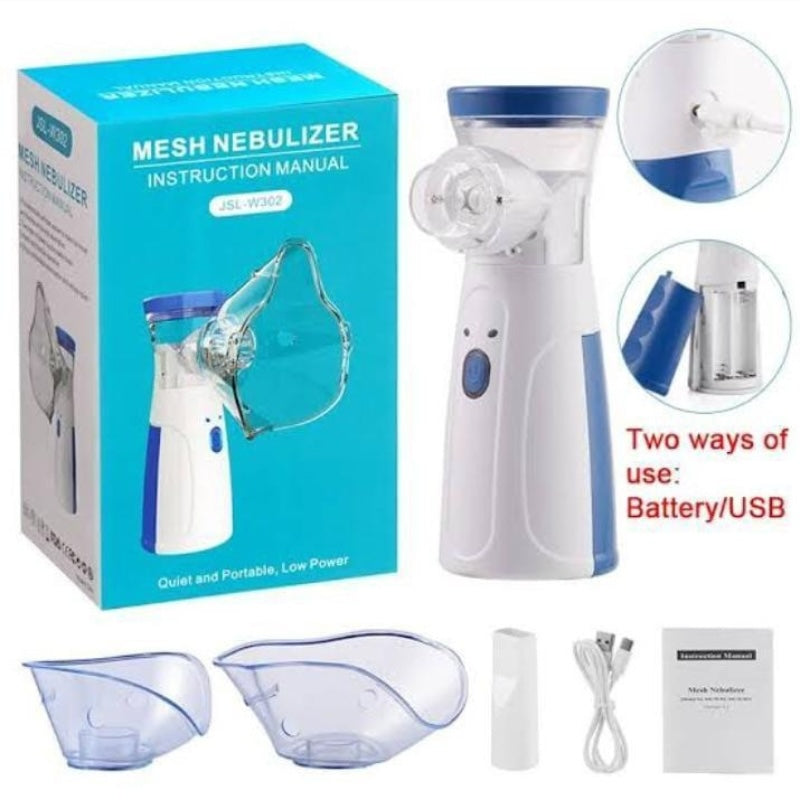 Portable Rechargeable Nebulizer | Asthma Inhaler Machine for Kids & Ad ...